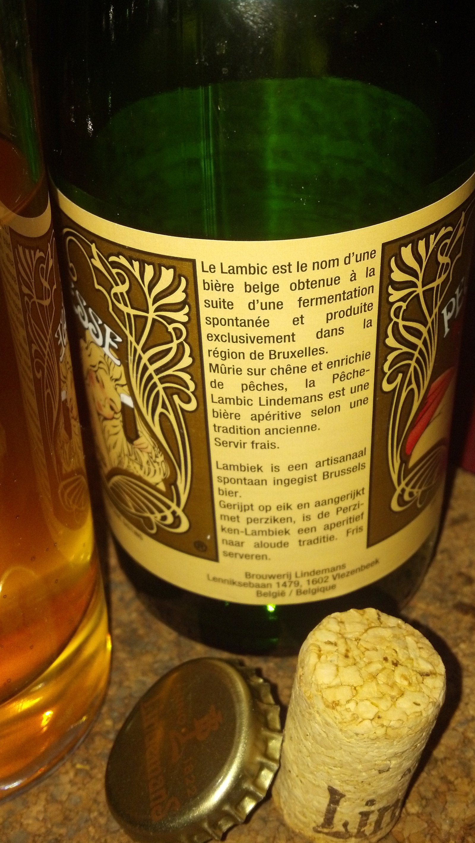 Cerveja Lindemans Pecheresse nesta quinta|Receita de Viagem
